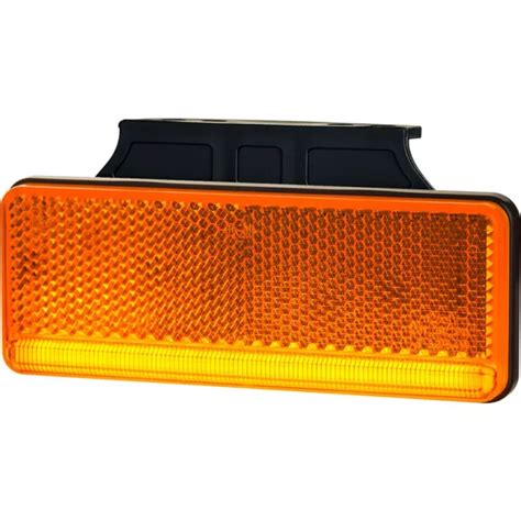 Marker Light With Direction Indicator Led Orange 12 24v Universal