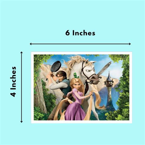 Tangled Rapunzel Stickers Pack Of 4