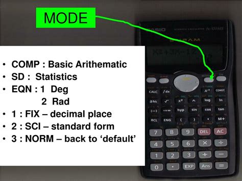Ppt Using Scientific Calculator Powerpoint Presentation Free Download Id 5714932
