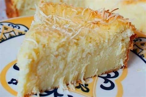 Bolo De Coco Cremoso Simples E Irresistível Receita Rápido