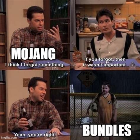 I Think Mojang Might Have Forgotten Bundles With All The Other New