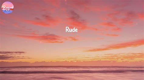 Rude Magic Lyric Video Why You Gotta Be So Rude Youtube