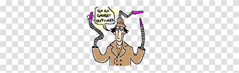 Inspector Gadget Is A Sex Maniac Drawing Person Human Bow Archery