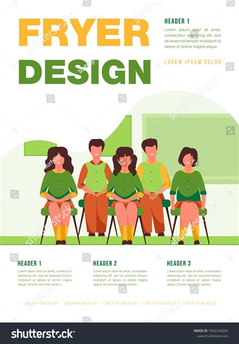 School Students Posing Class Portrait Classroom Stock Vector Royalty