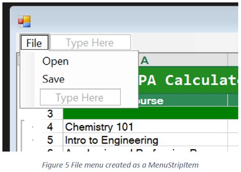 Gpa Calculator For Spread Winforms