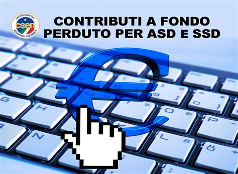 Contributi A Fondo Perduto Per ASD E SSD Per I Canoni Di Locazione