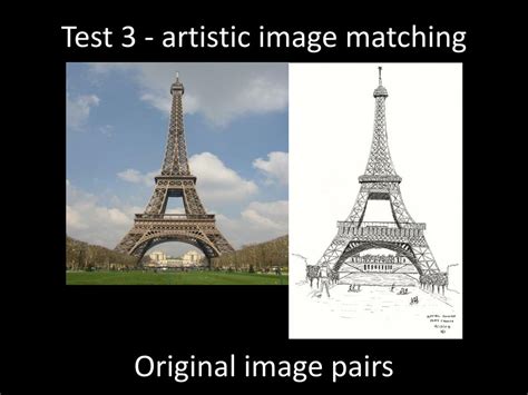 PPT Matching Results Comparison Between The Gixel Array Descriptor