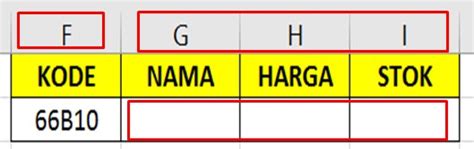 Cara Mencari Nama Barang Berdasarkan Kode Menggunakan Vlookup Di Excel