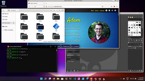 run linux gui apps in windows 11 adam dimech s coding blog