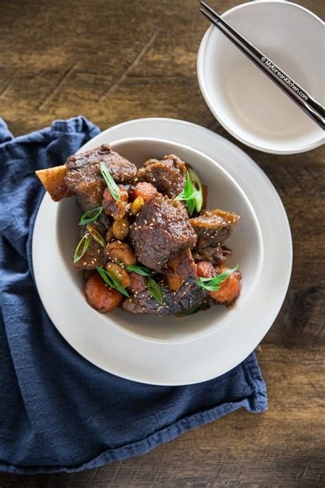 Korean Braised Boneless Short Ribs Recipe