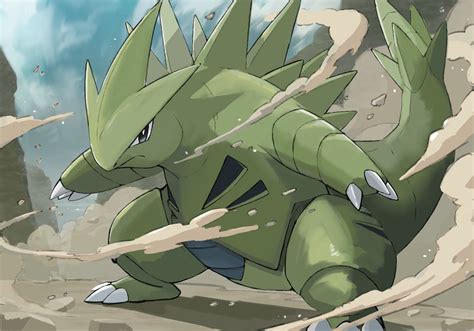 「バンギラス Tyranitar 」ももたのイラスト