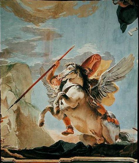 The Force Of Eloquence Bellerophon And Giovanni Battista Tiepolo Als