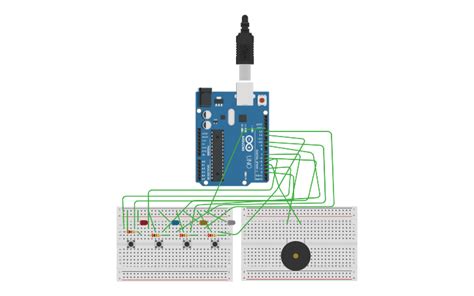 Circuit Design Simon Says Tinkercad