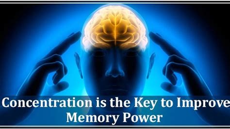 Ways To Improve Concentration And Memory Power College