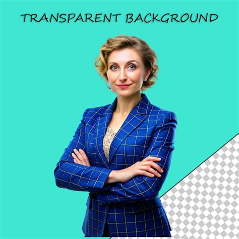 Premium Psd Portrait Of A Sensual Blonde Business Woman Dressed In A