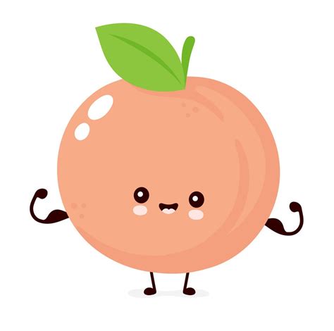 桃のイラスト