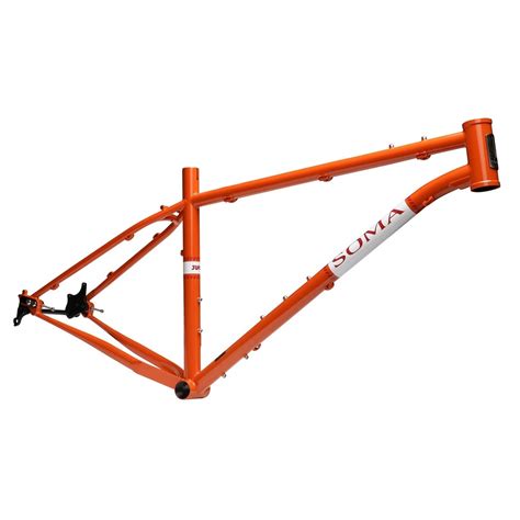Soma Frame Mtb Juice Boost 148 Pumpkin Orange Mackadams