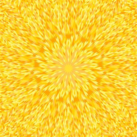 Hypnotic Dynamic Burst Mosaic Background Abstract Circular Vector Graphic Design From