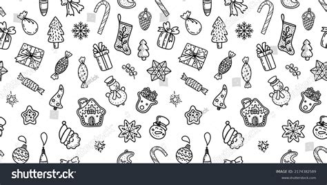 Set Creative Black White Vector Illustrations Stock Vector Royalty