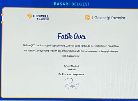 fatih avcı on linkedin artificialintelligence datascience