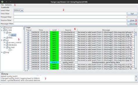LogViewer Tango Controls 9 3 4 Documentation