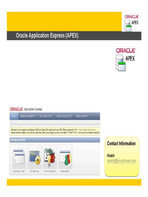 Best Practices Apex Pdf Oracle Database Web Application