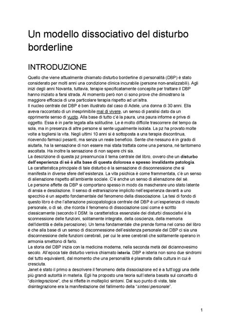 Il Disturbo Borderline Di Personalità Sintomi Cause E Teorie Prof