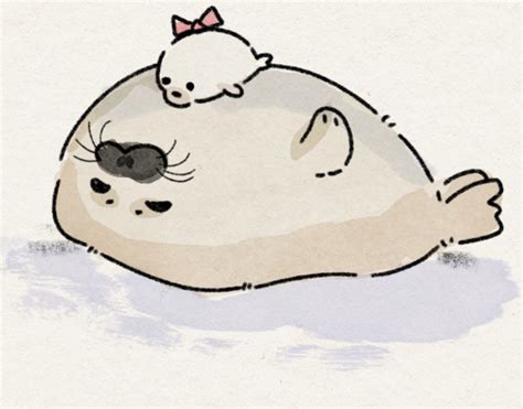 Some Seal Drawings Robot Pup On Tumblr