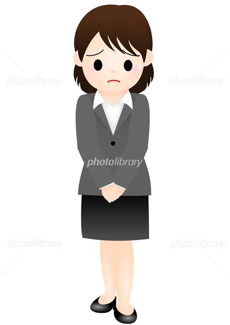 スーツの女性 イラスト素材 1973157 フォトライブラリー Photolibrary
