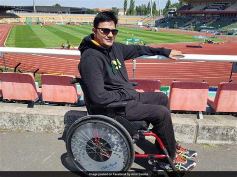 India S Amit Kumar Saroha Wins Silver In World Para Athletics Championships