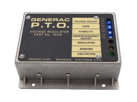 Generac Voltage Regulator V F Pto 0790180srv
