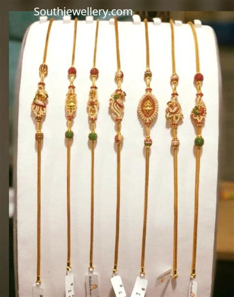 Thali Chain Designs Latest Jewelry Designs Indian Jewellery Designs
