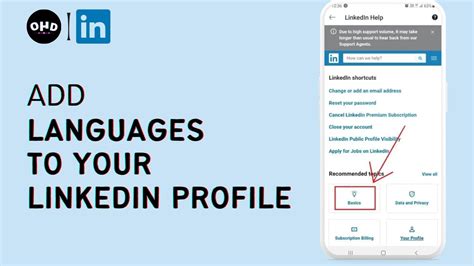Elevate Your LinkedIn Profile A Comprehensive Guide To Adding Languages