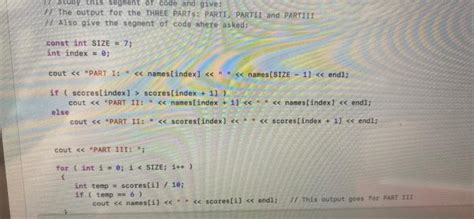 Solved Code 01 There Are Two Arrays Called Names And