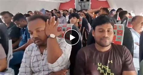 Video घामाच्या धारा स्पाइस जेटच्या विमानात तासभर Ac बंद अनेक