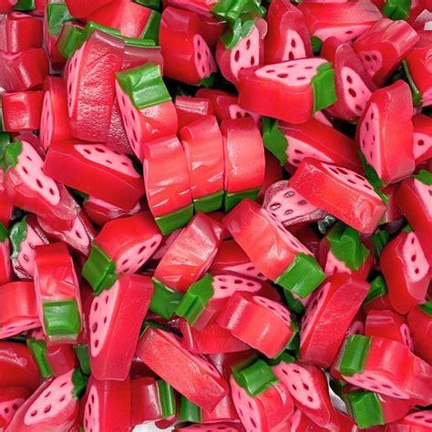 Strawberry Licorice Candy Slice Etsy