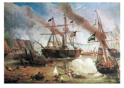 Batalla Naval De Riachuelo Triple Alianza Guerra Contra Paraguay