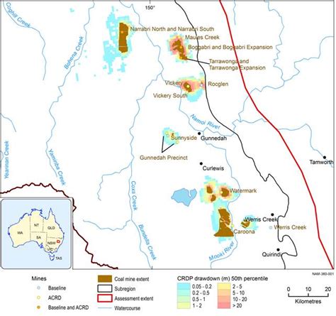 3 6 1 Non Modelled Additional Coal Resource Developments Bioregional