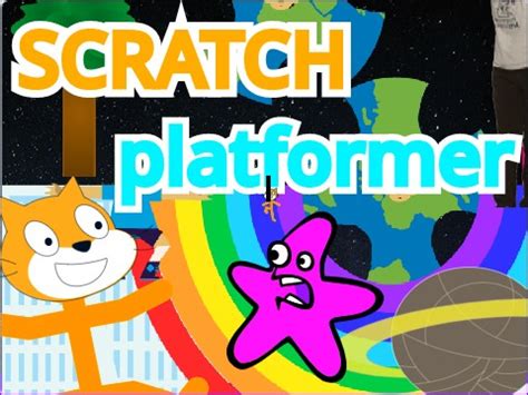 棒人間 Scratch プラットフォーマー