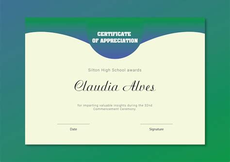 Premium Vector Minimal Certificate Design