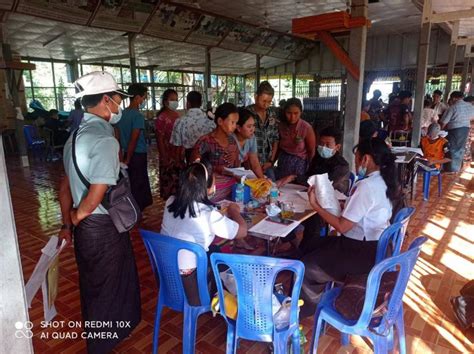 ကြည့်မြင်တိုင်မြို့နယ်တွင် ပန်းခင်းစီမံချက်ဖြင့် အိမ်ထောင်စုလူဦးရေစာရင