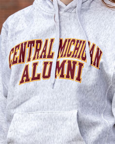 Central Michigan Alumni Ash Hoodie The Cmu Bookstore