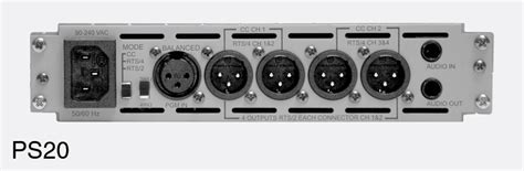 telex rts tw intercom system power supplies
