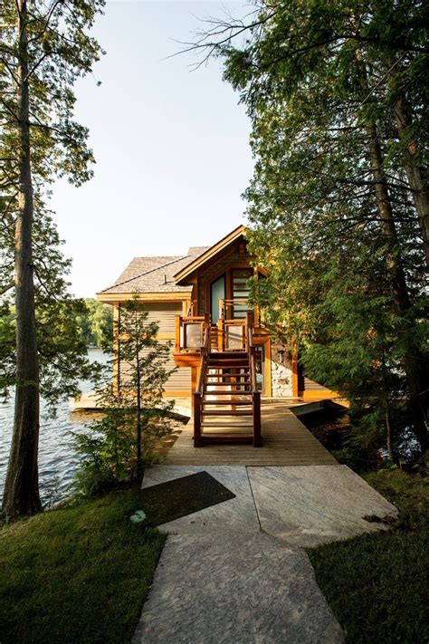 A Beautiful Muskoka Boathouse — Gilbert Burke