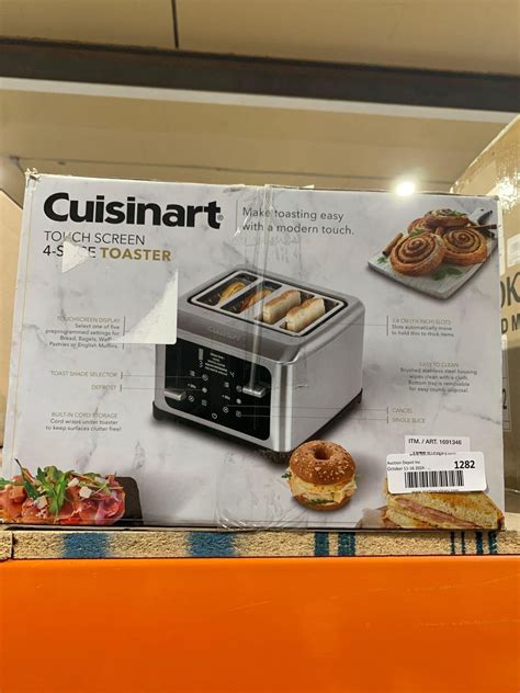 Cuisinart Touch Screen 4 Slice Toaster