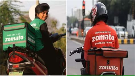 Zomato Withdraws Green Uniform For Veg Fleet Amid Online Backlash All Riders Will Wear Red