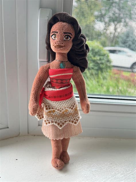 Disney Moana Plush Toy Princess Moana Plush Doll Etsy