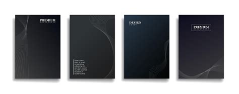 Premium Vector Bright Modern Gradient Color Abstract Line Pattern Background Cover Design