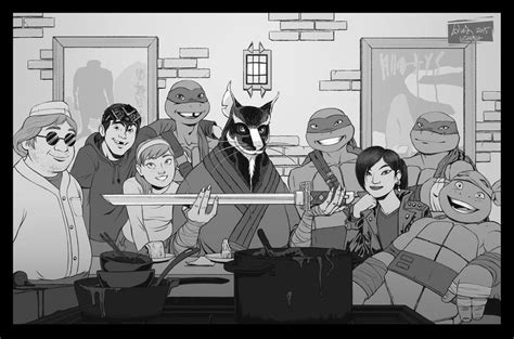 Tmnt Fanfic Illustration Sensei Day By Suthnmeh On Deviantart