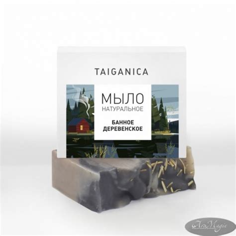 Мыло натуральное БАННОЕ ДЕРЕВЕНСКОЕ, 90 гр, ТМ TAIGANICA - купить по ...